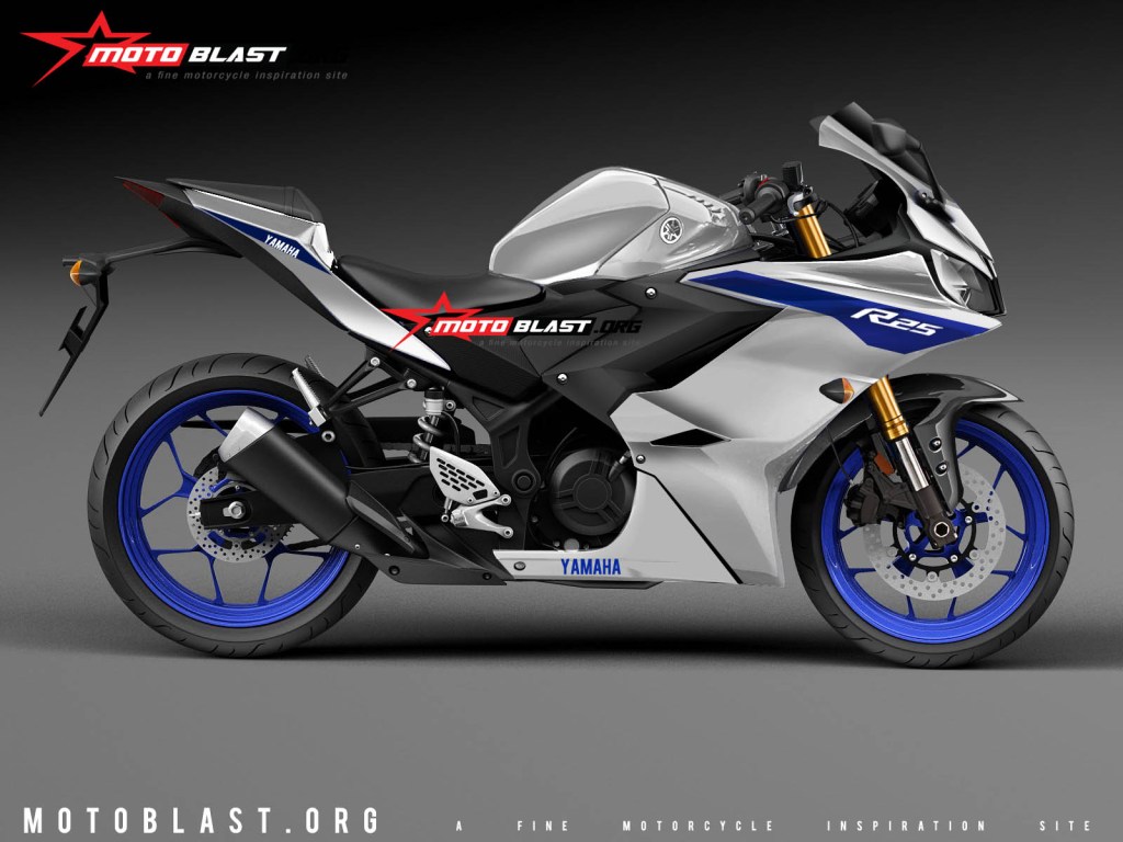 Renderan updated terbaru Yamaha R25 2018, not Bad! | mario devan Blog's